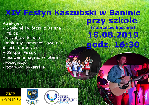 FESTYN KASZUBSKI w Baninie – Rada Banino